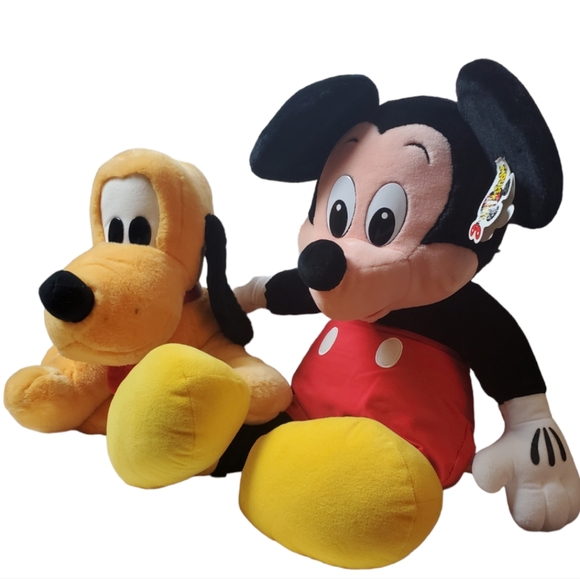Disney | Toys | Vintage Disneyland Disney Rare Large Mickey Mouse Plush ...
